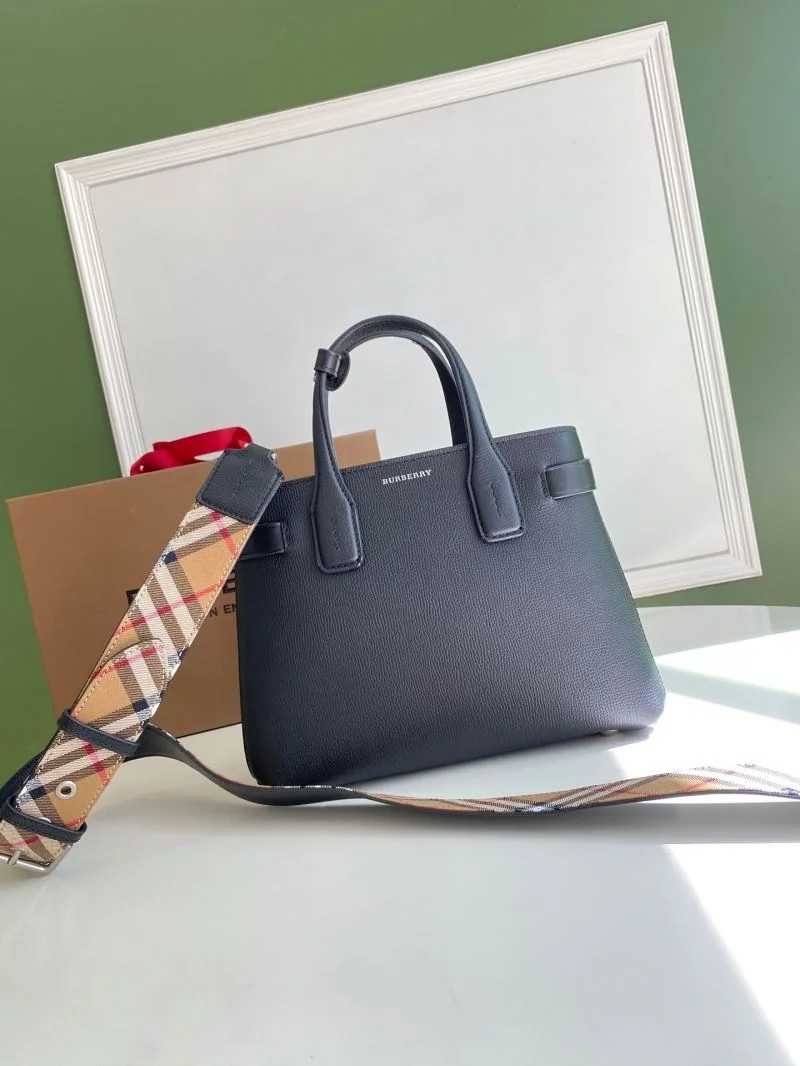 Budget-friendly Burberry Top Handle Bags