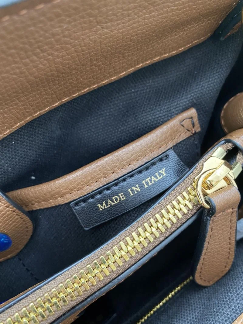 Brand-authenticated Burberry Top Handle Bags