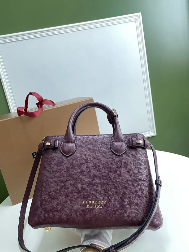 Budget-friendly Burberry Top Handle Bags