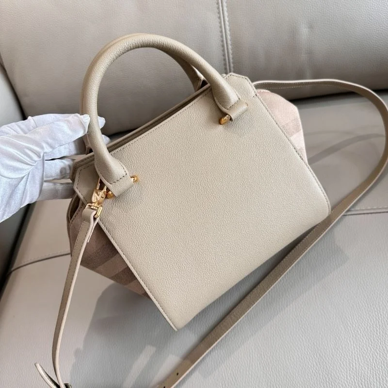 Indistinguishable Burberry Top Handle Bags