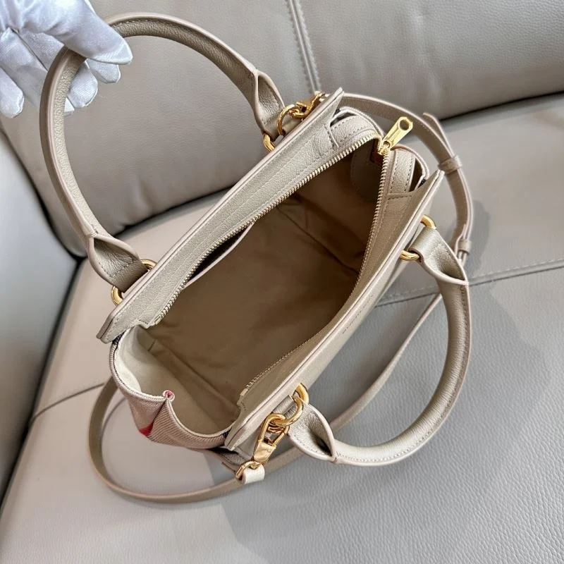 Indistinguishable Burberry Top Handle Bags