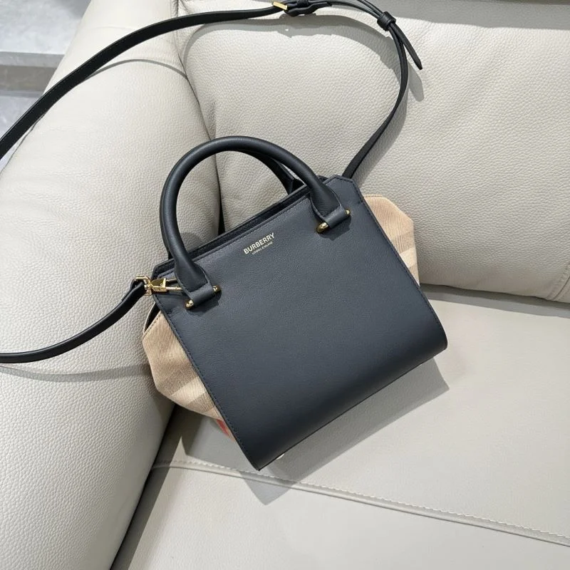Top mirror Burberry Top Handle Bags