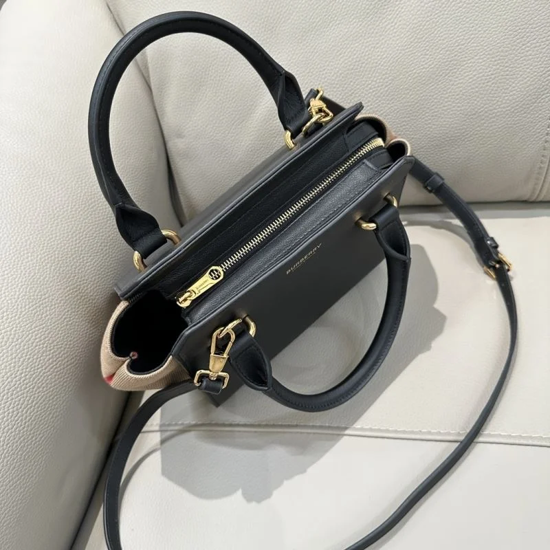 Top mirror Burberry Top Handle Bags