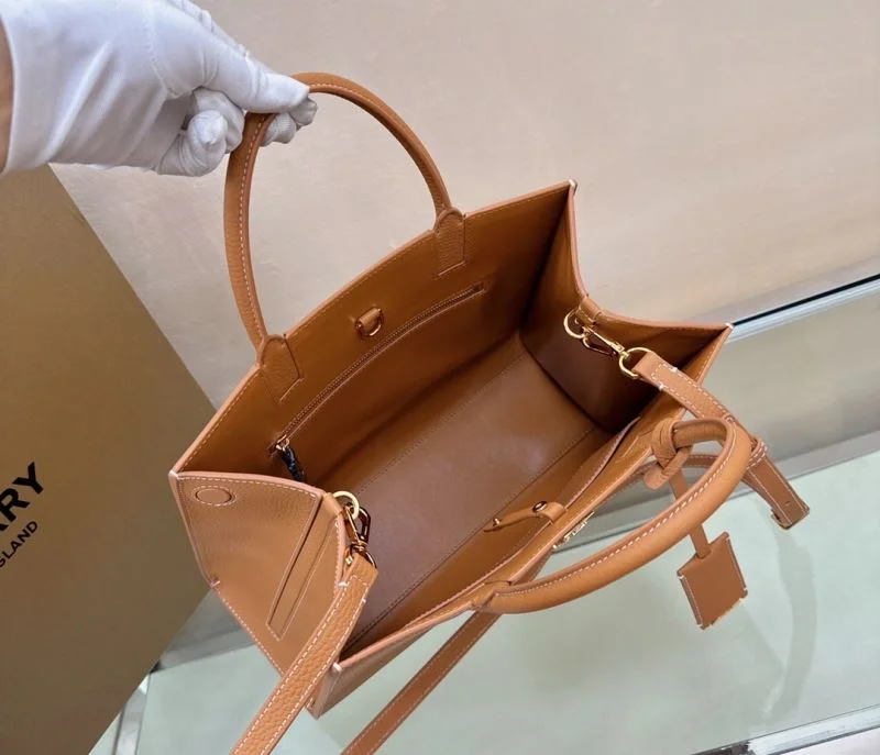 Exact replica Burberry Top Handle Bags