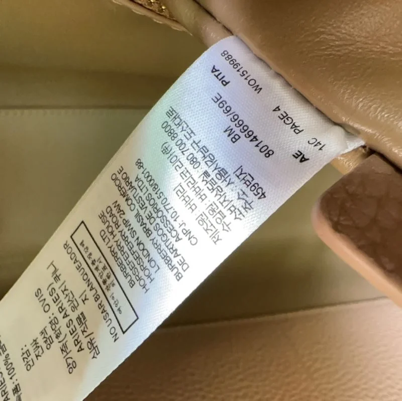 1:1 copy Burberry Top Handle Bags