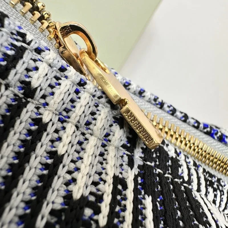 Brand-authenticated Burberry Top Handle Bags