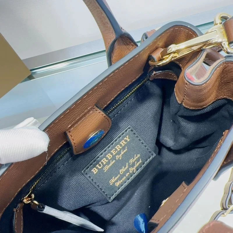 Precise copy Burberry Top Handle Bags