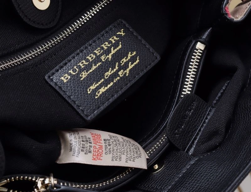 Top mirror Burberry Top Handle Bags