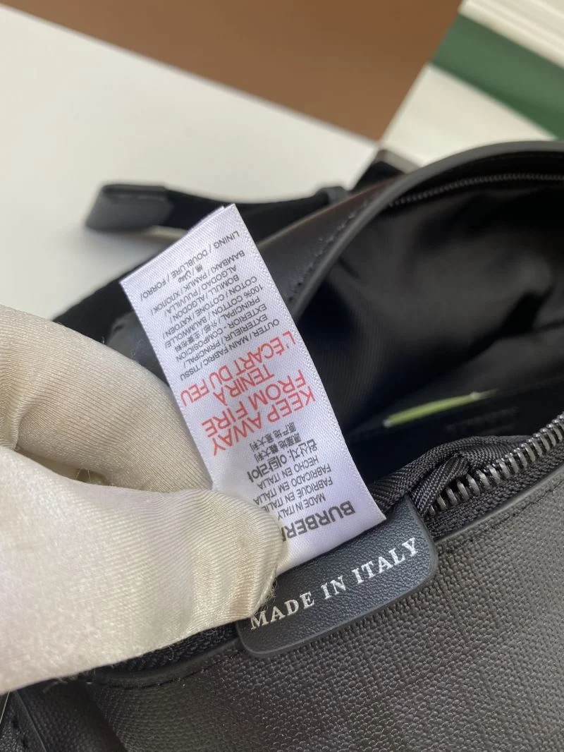 Brand-authenticated Burberry Waist Chest Packs