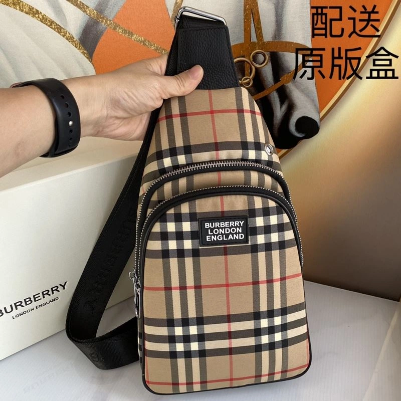 Brand-authenticated Burberry Waist Chest Packs