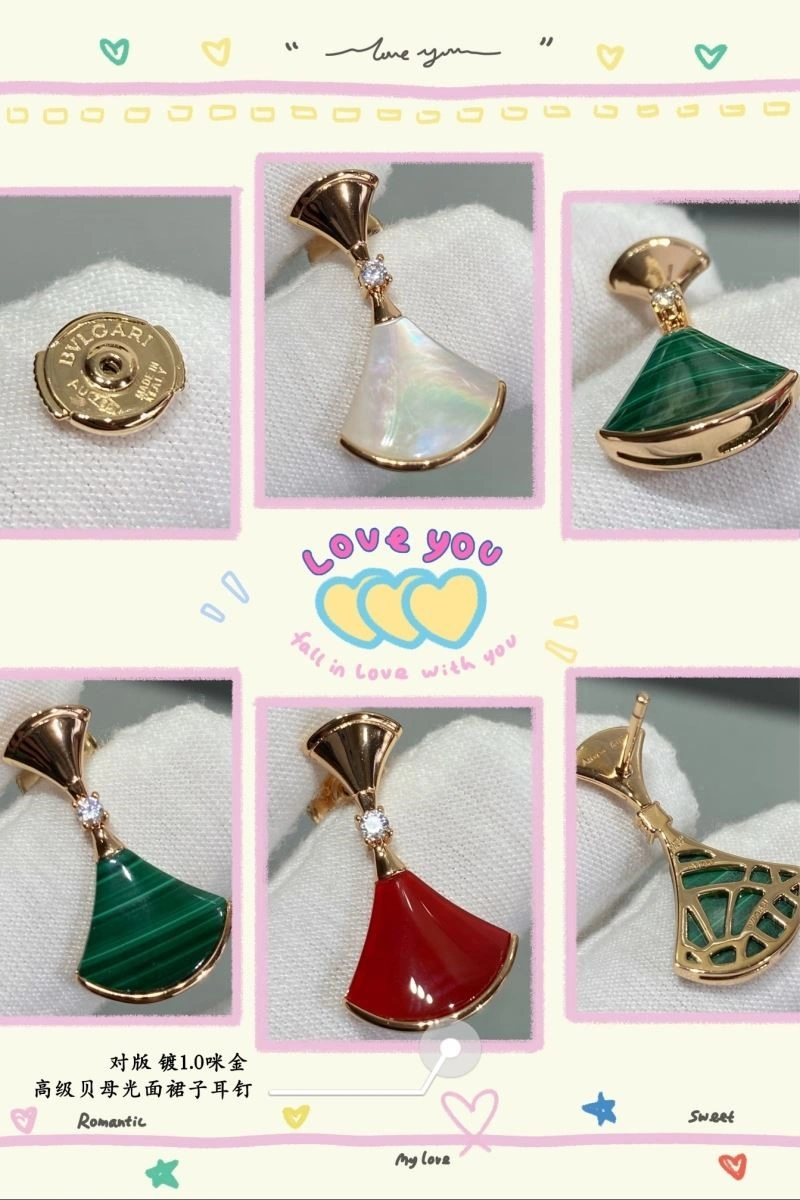 1:1 copy Bvlgari Earrings