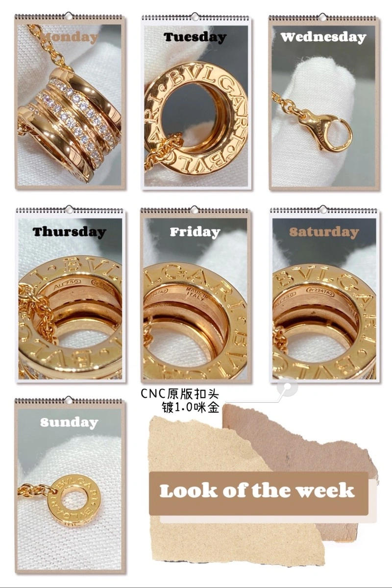 Precise copy Bvlgari Necklaces