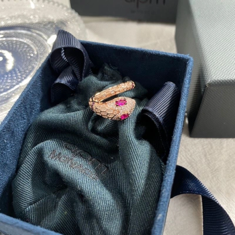 Brand-authenticated Bvlgari Rings