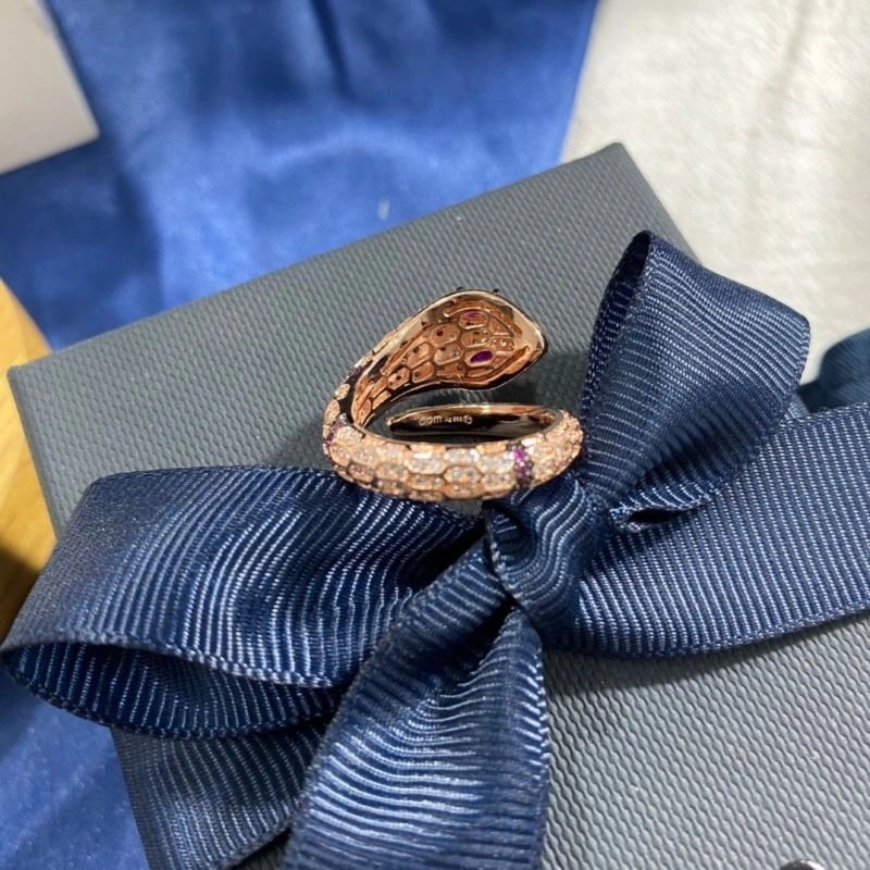 Brand-authenticated Bvlgari Rings