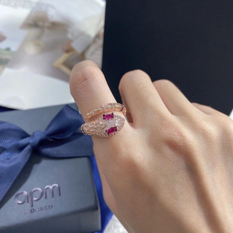 Brand-authenticated Bvlgari Rings