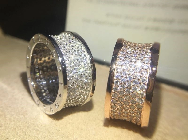 Brand-authenticated Bvlgari Rings