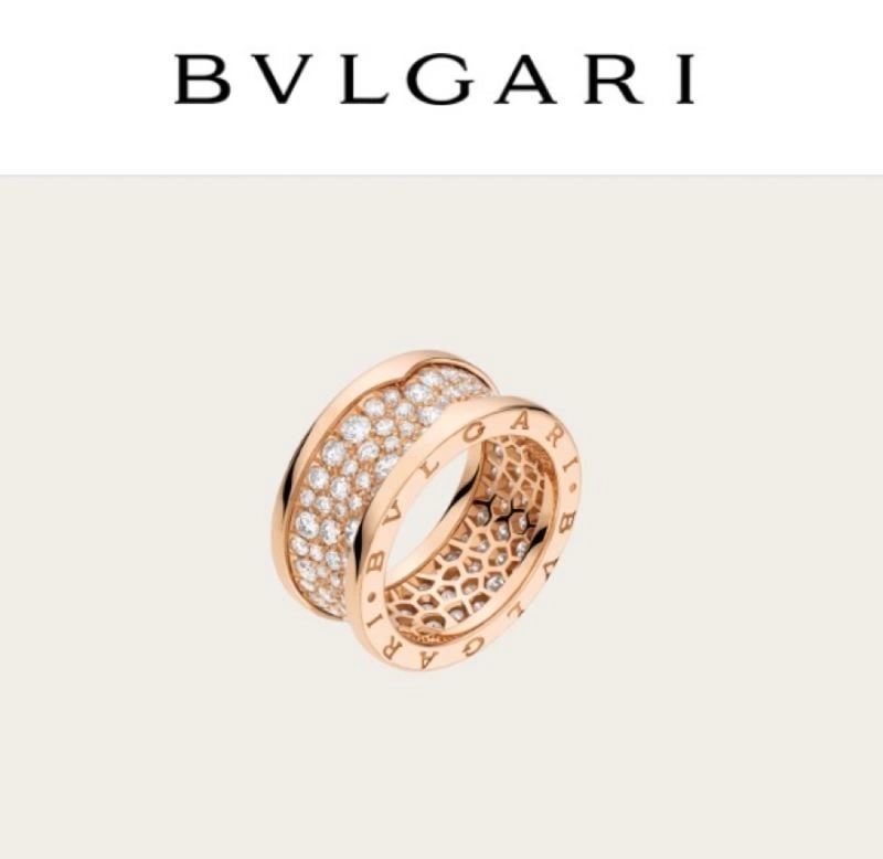 Brand-authenticated Bvlgari Rings