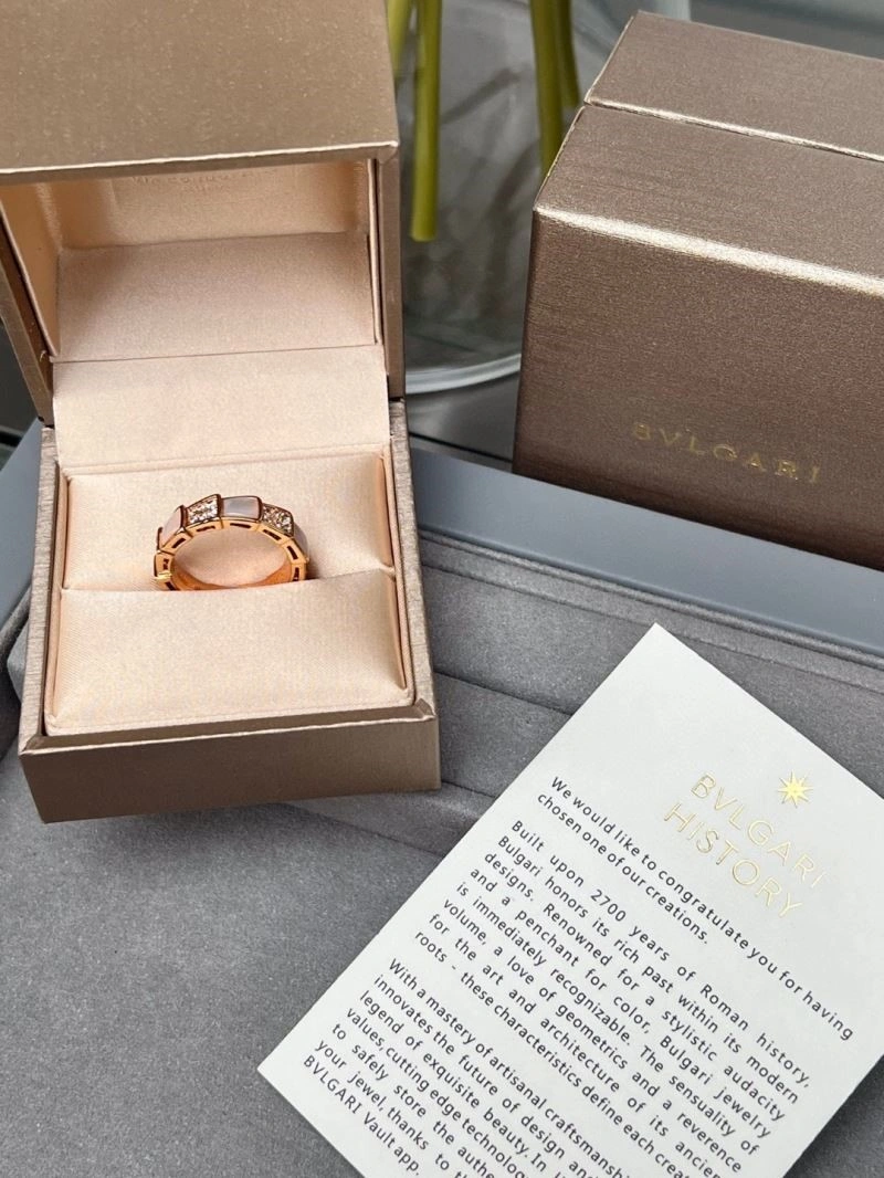 Real Bvlgari Rings