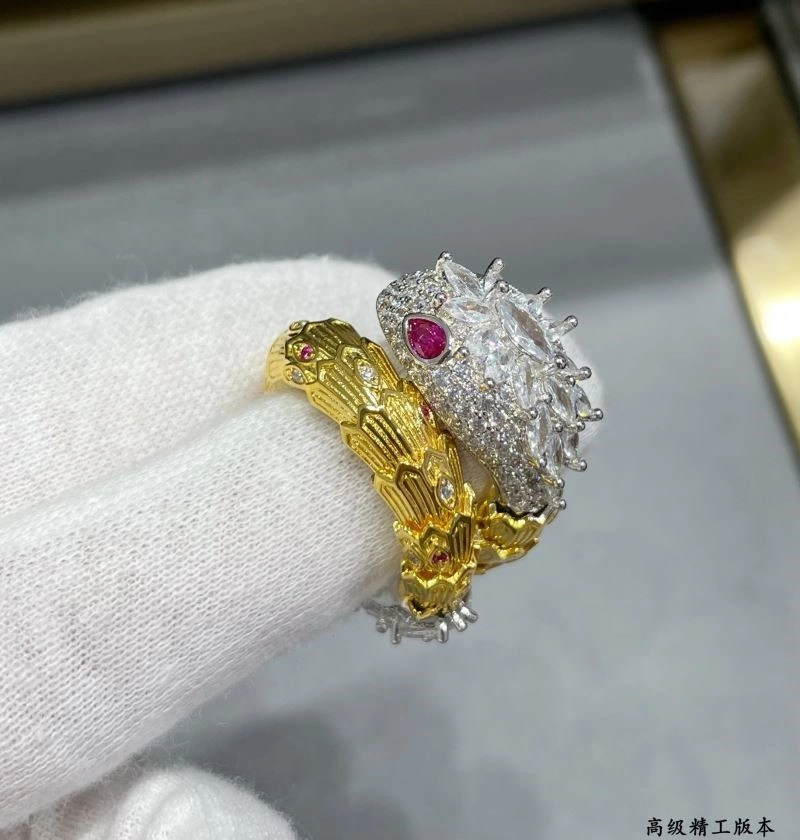 Brand-authenticated Bvlgari Rings