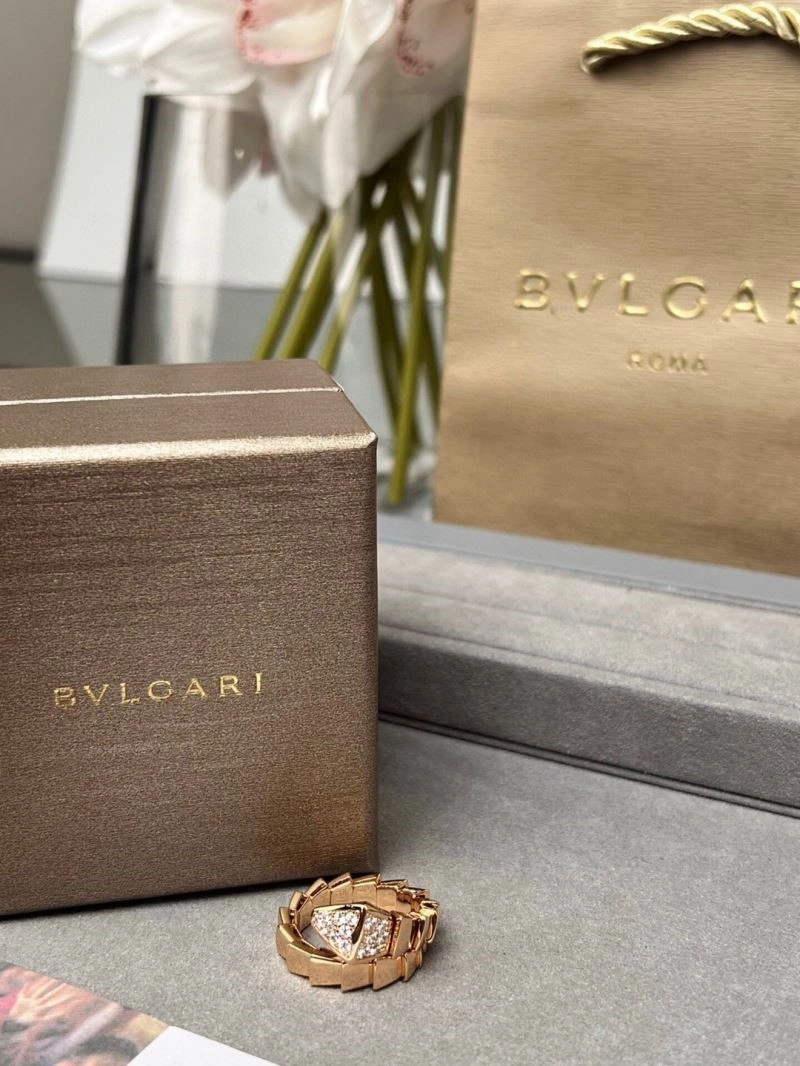 Brand-authenticated Bvlgari Rings