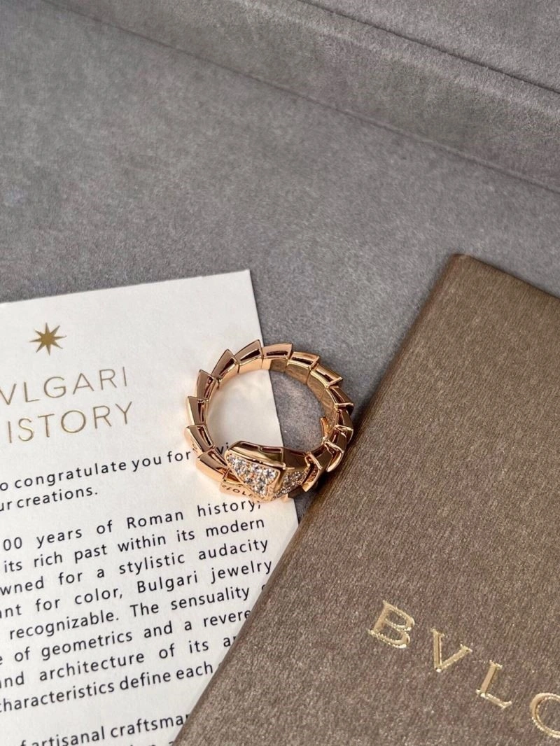 Brand-authenticated Bvlgari Rings