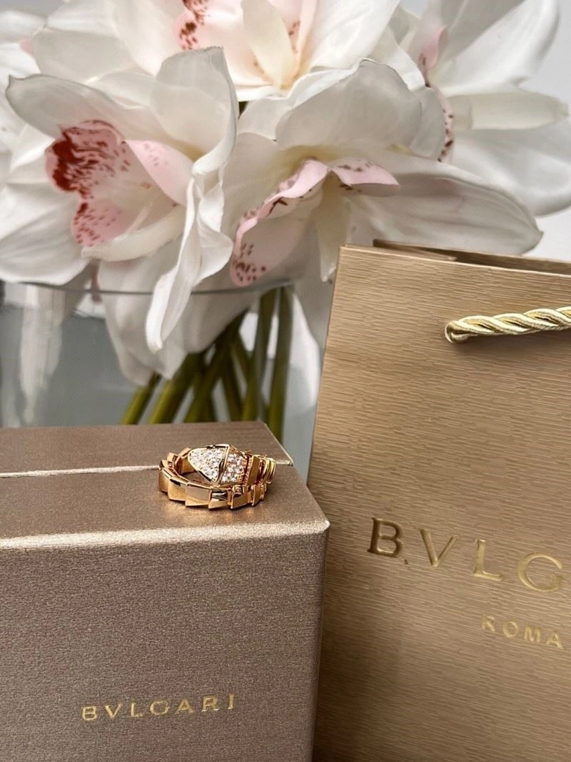 Brand-authenticated Bvlgari Rings