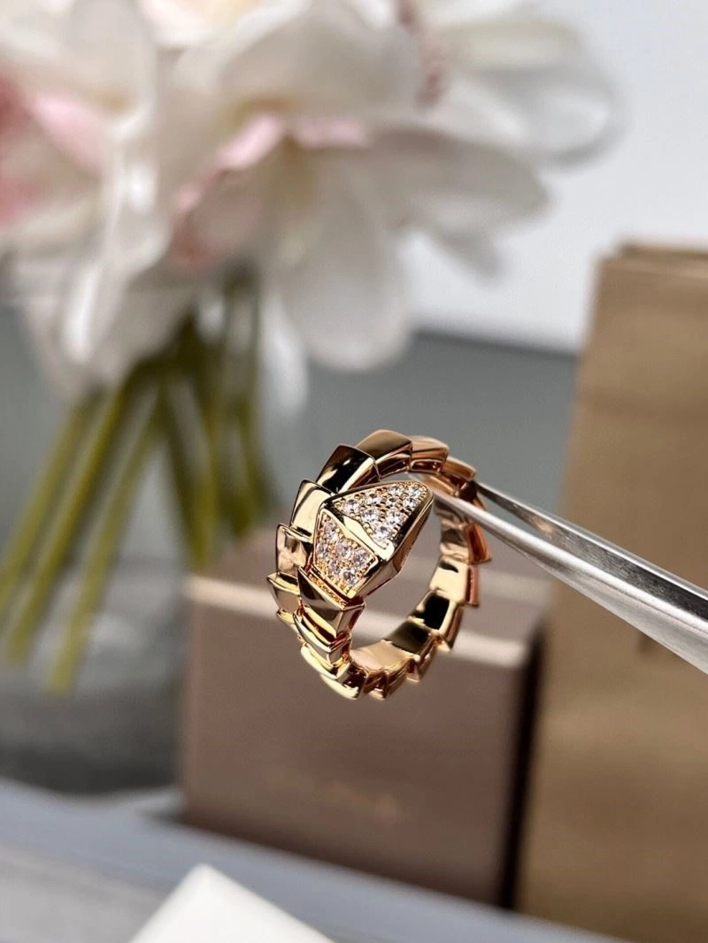 Brand-authenticated Bvlgari Rings
