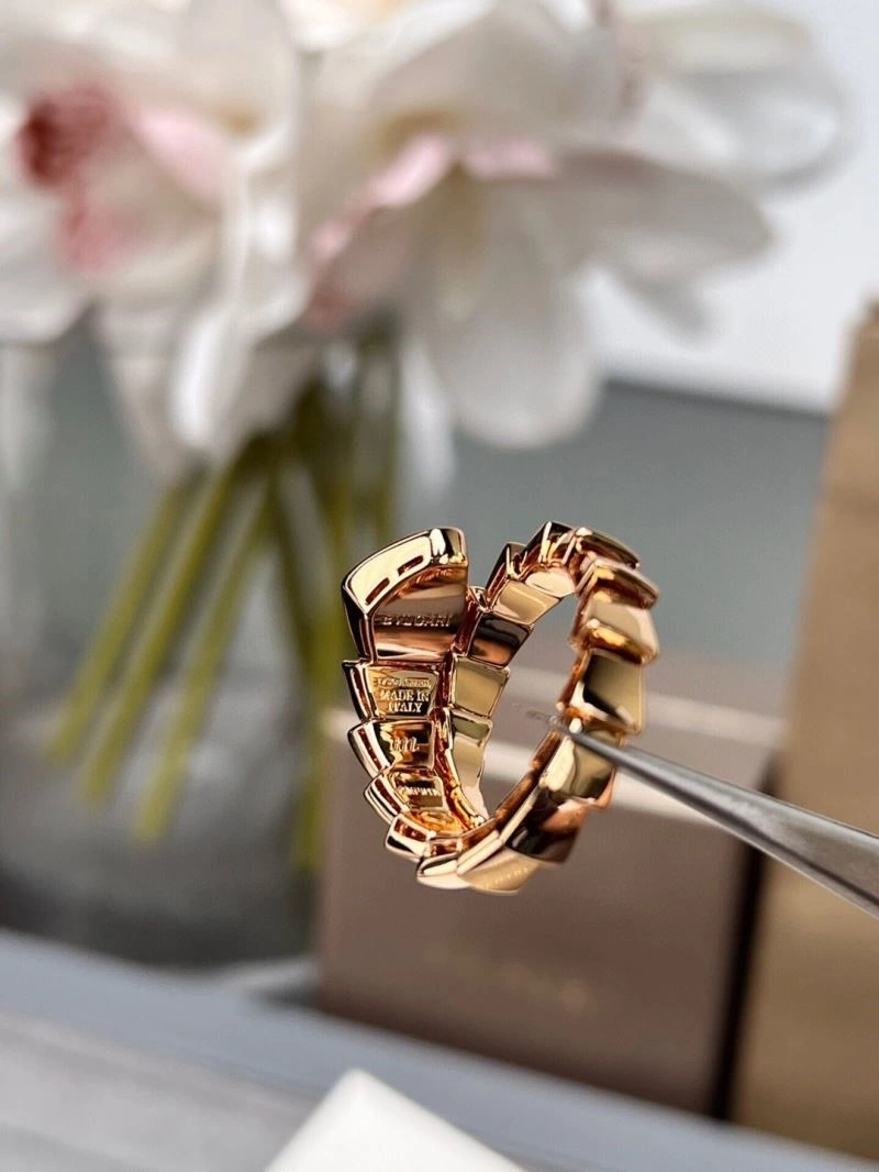 Brand-authenticated Bvlgari Rings