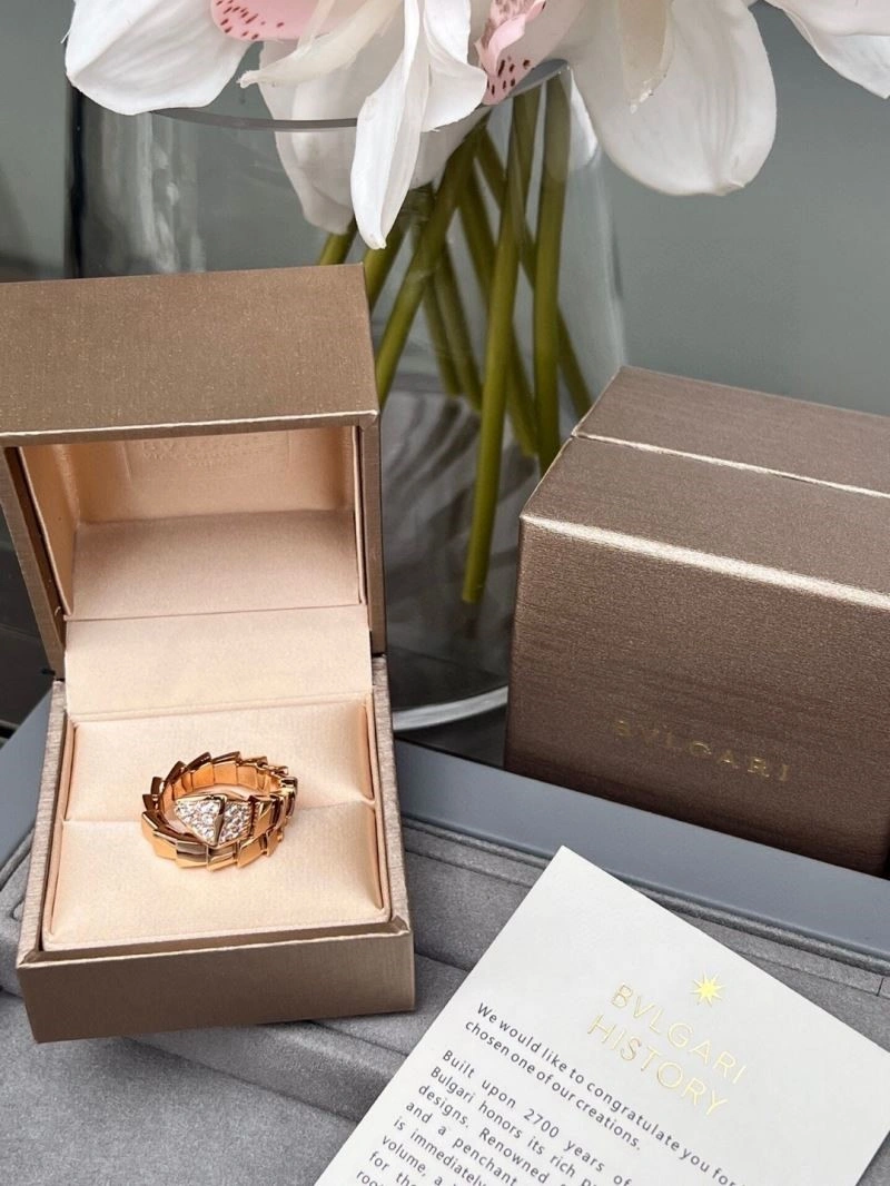 Brand-authenticated Bvlgari Rings