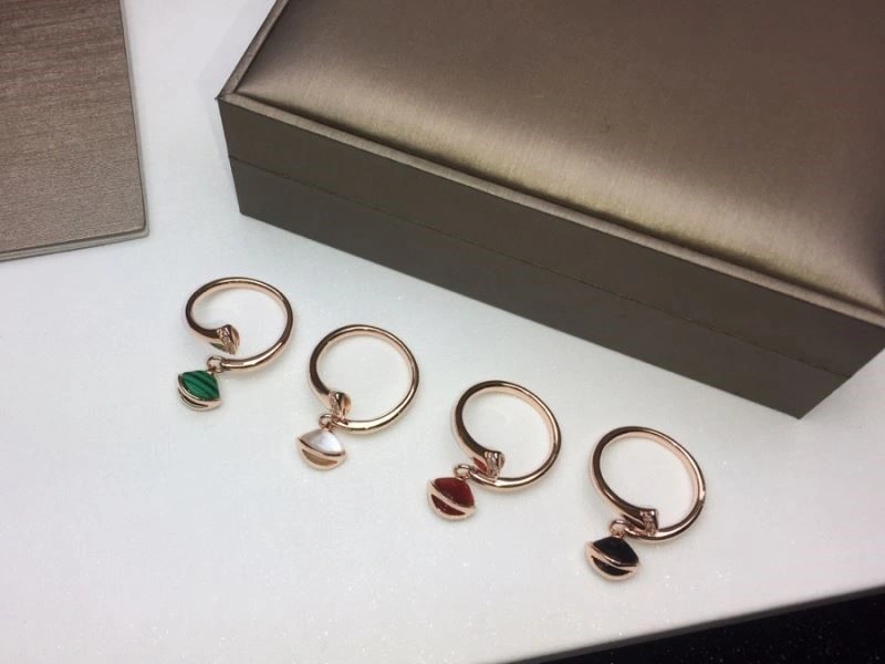 Brand-authenticated Bvlgari Rings