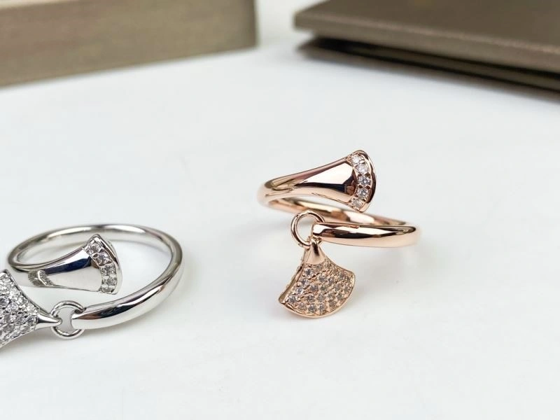 Brand-authenticated Bvlgari Rings