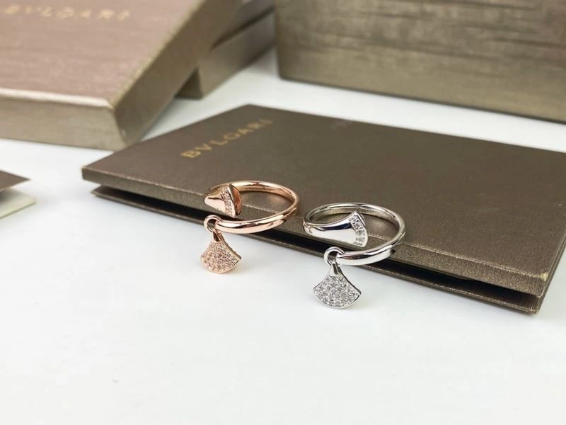 Brand-authenticated Bvlgari Rings