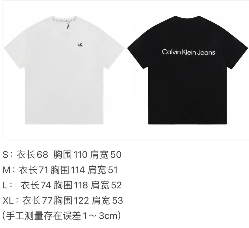 Precise copy Calvin Klein T-Shirts