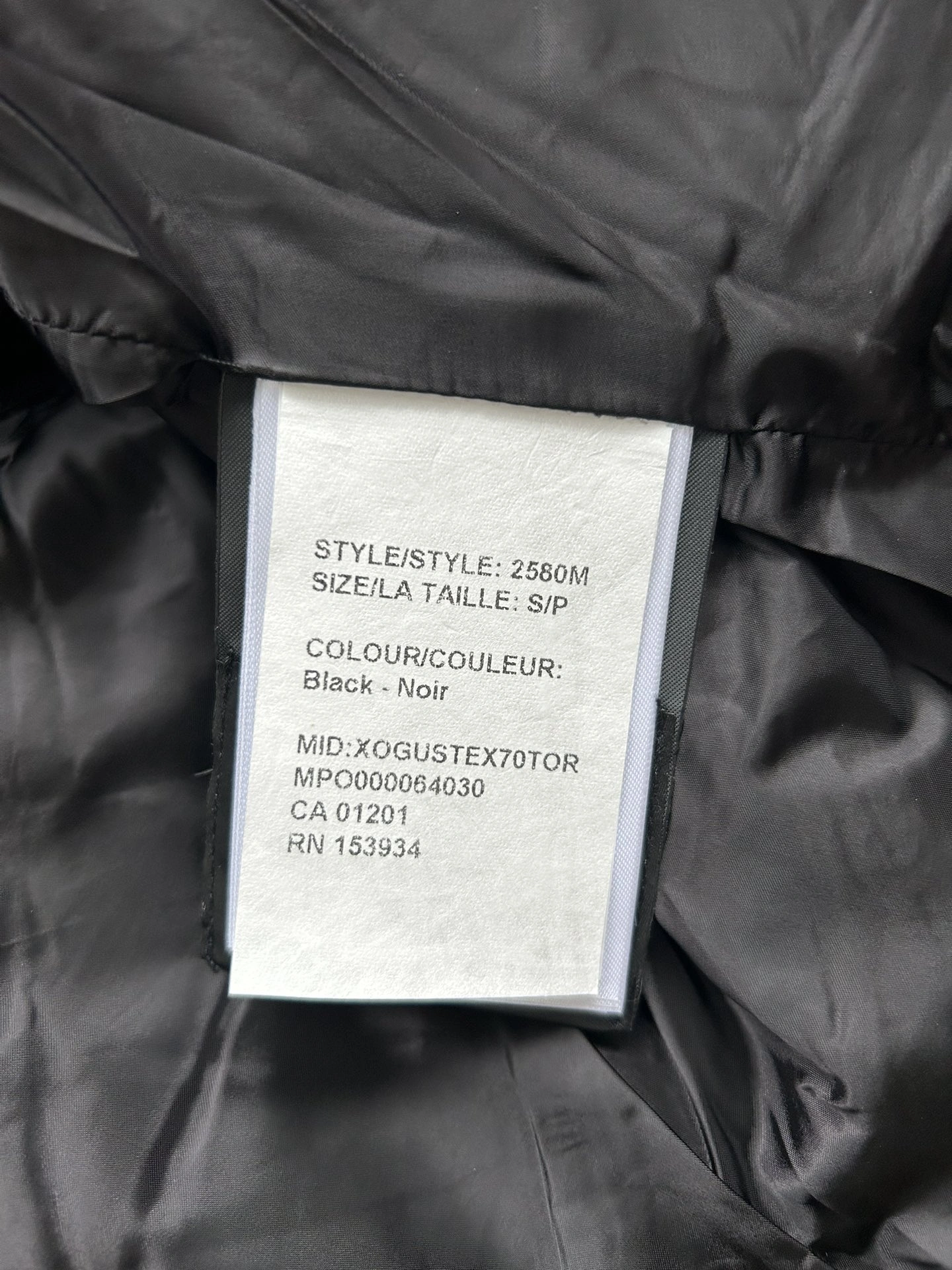 Brand-authenticated Canada Goose Down Jackets