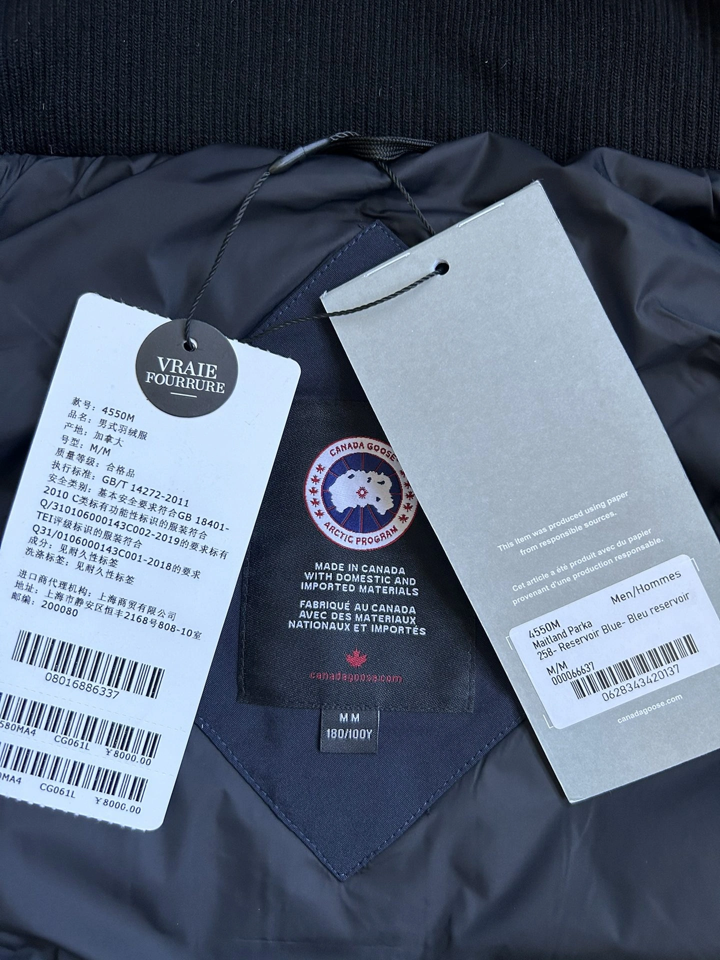Genuine Canada Goose Down Jackets