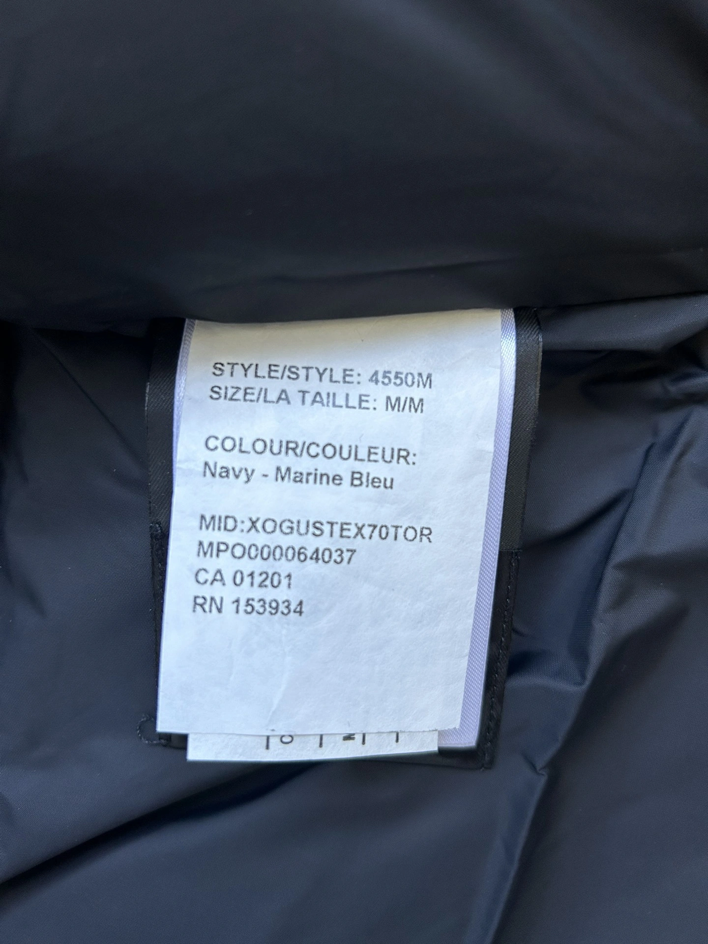 Genuine Canada Goose Down Jackets