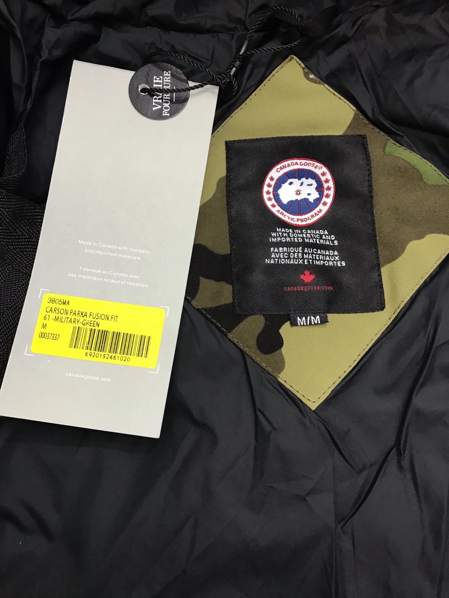 Genuine Canada Goose Down Jackets