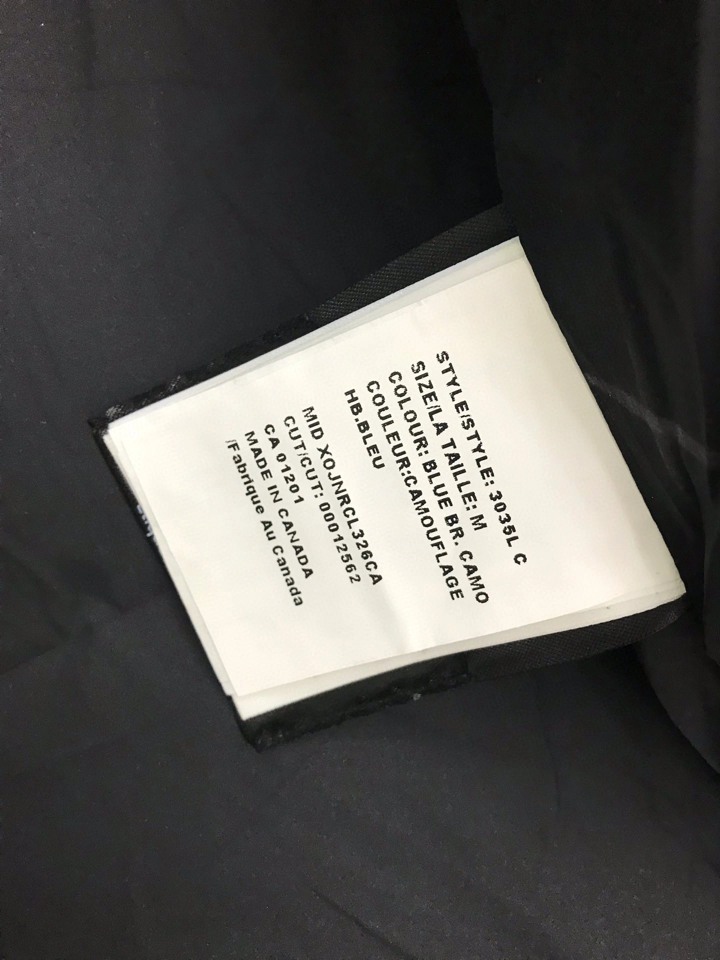 Genuine Canada Goose Down Jackets