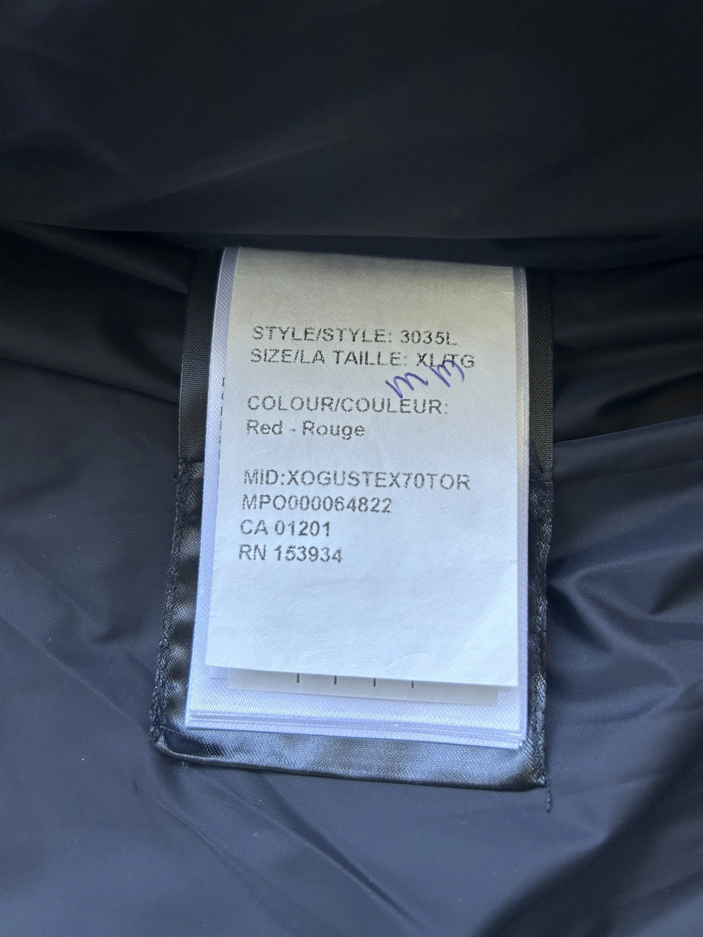 Original Canada Goose Down Jackets