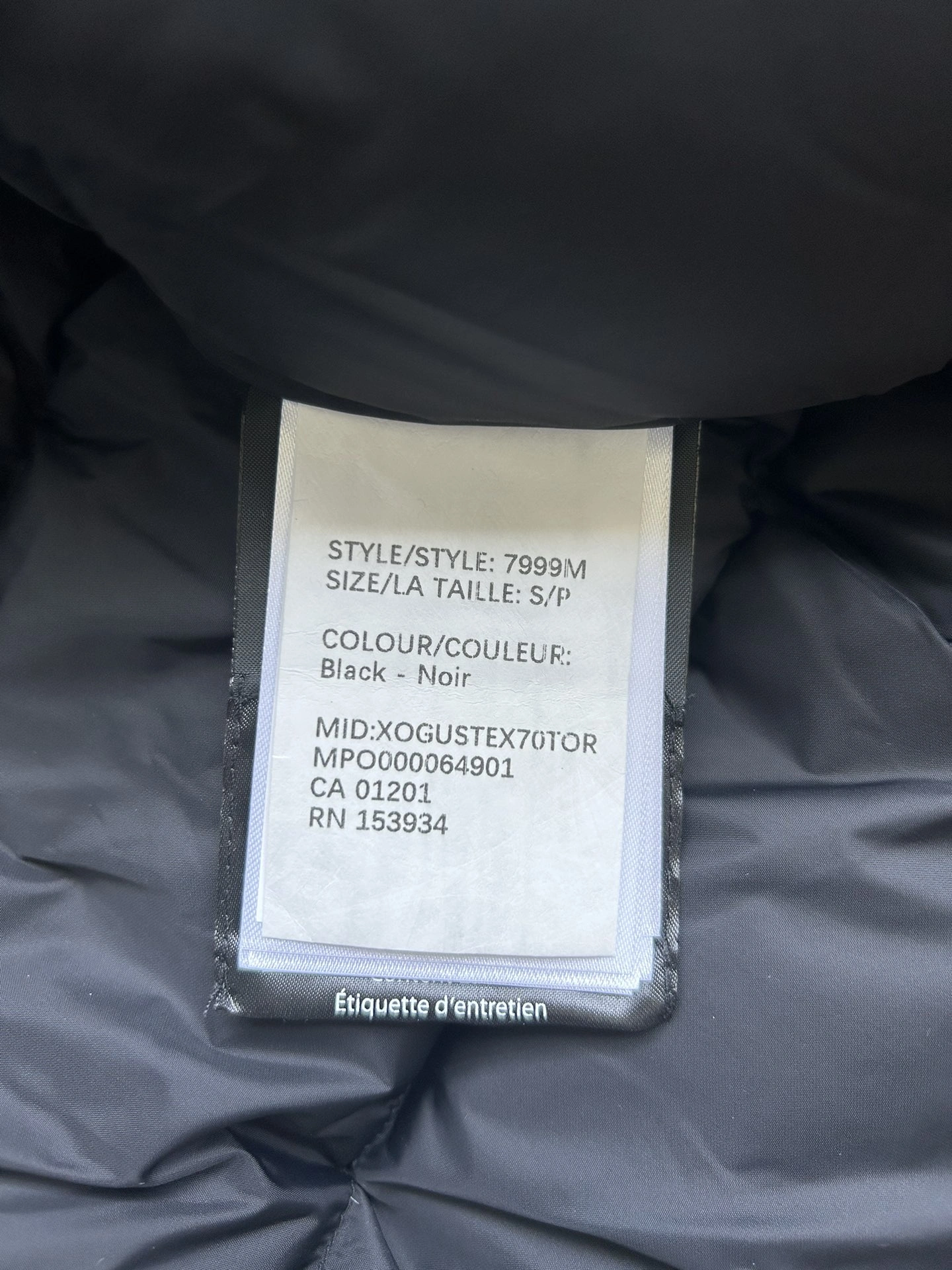 High fidelity Canada Goose Down Jackets