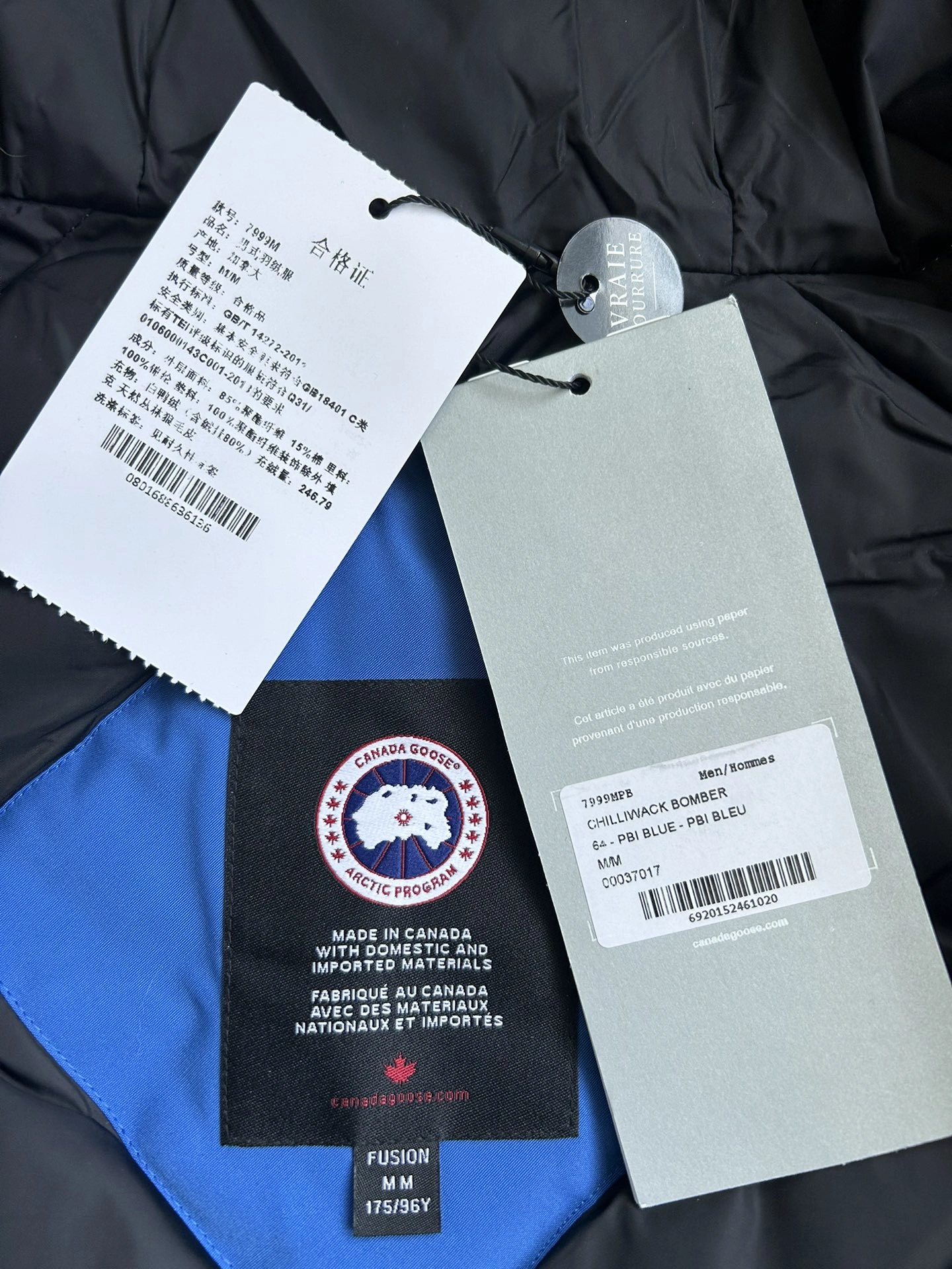 Indistinguishable Canada Goose Down Jackets