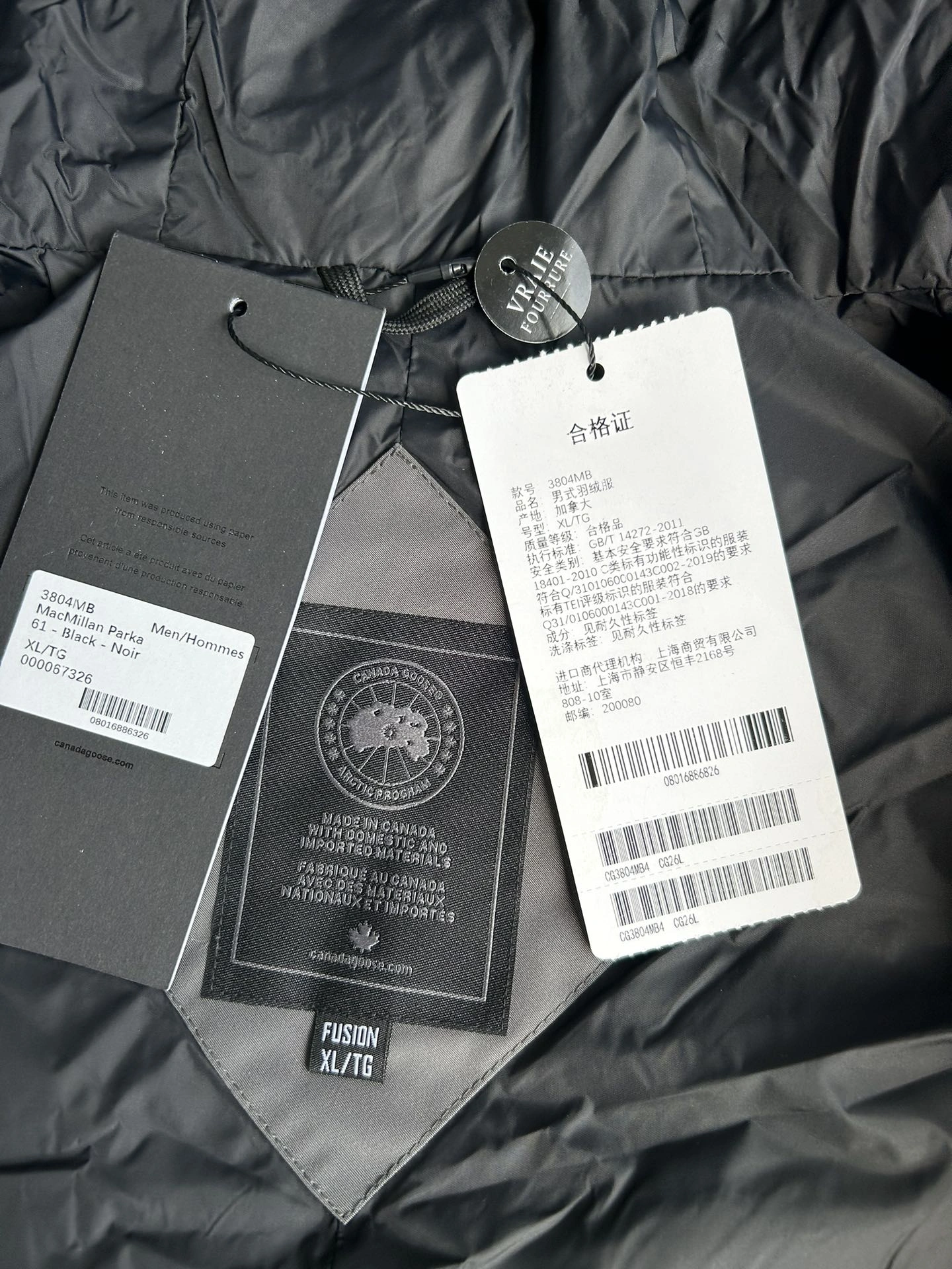 High fidelity Canada Goose Down Jackets