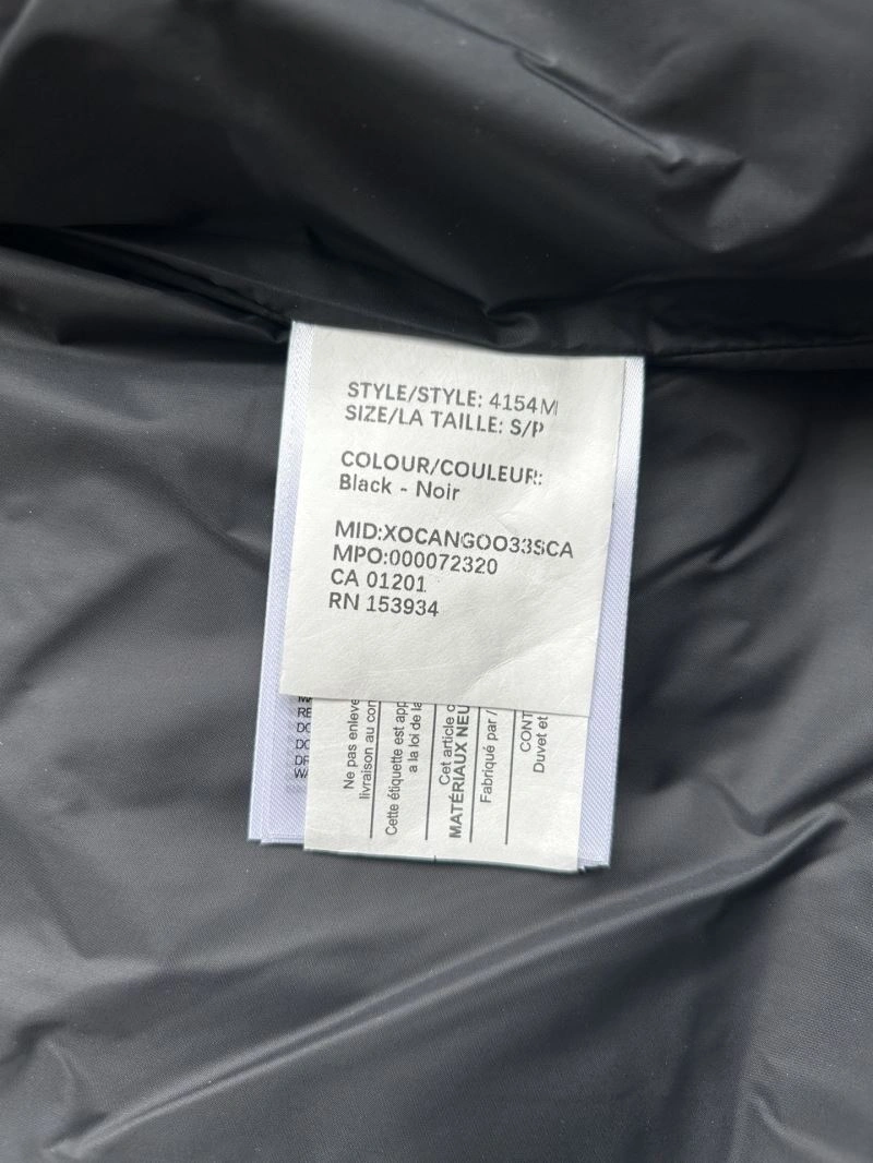 Factory-made Canada Goose Down Jackets