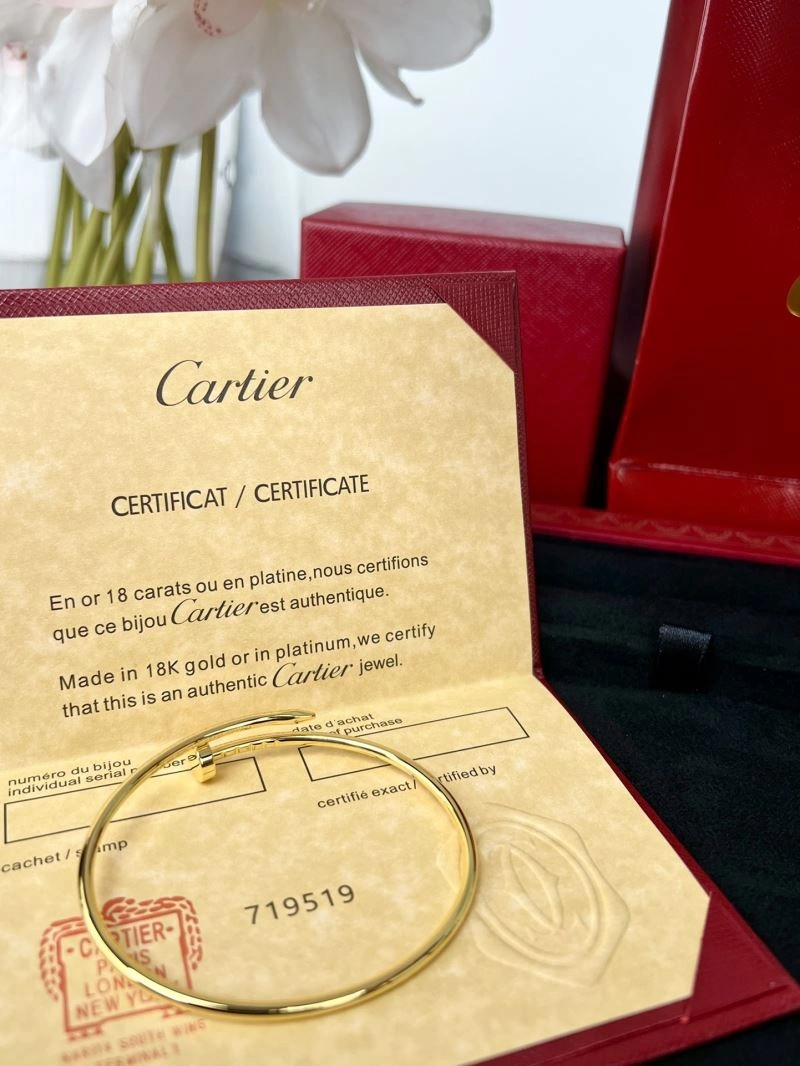 Brand-authenticated Cartier Bracelets