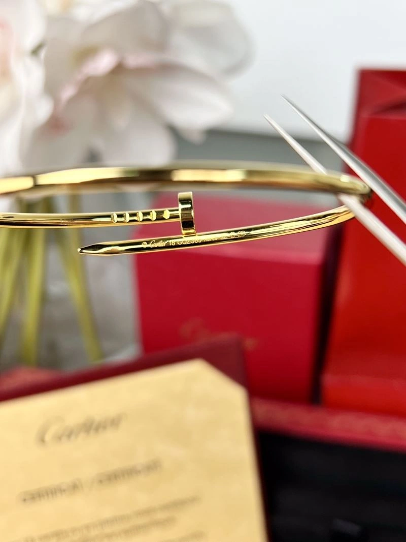 Brand-authenticated Cartier Bracelets