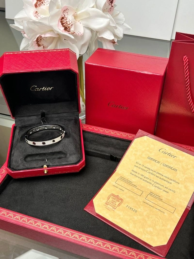 Indistinguishable Cartier Bracelets