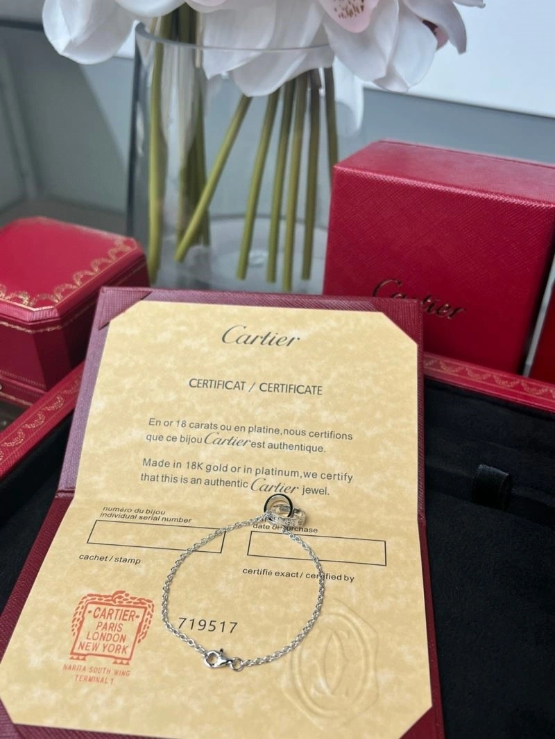 Brand-authenticated Cartier Bracelets