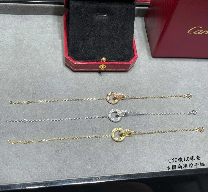 Brand-authenticated Cartier Bracelets