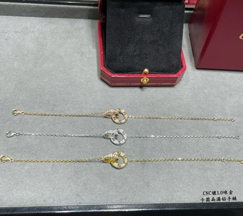 Brand-authenticated Cartier Bracelets