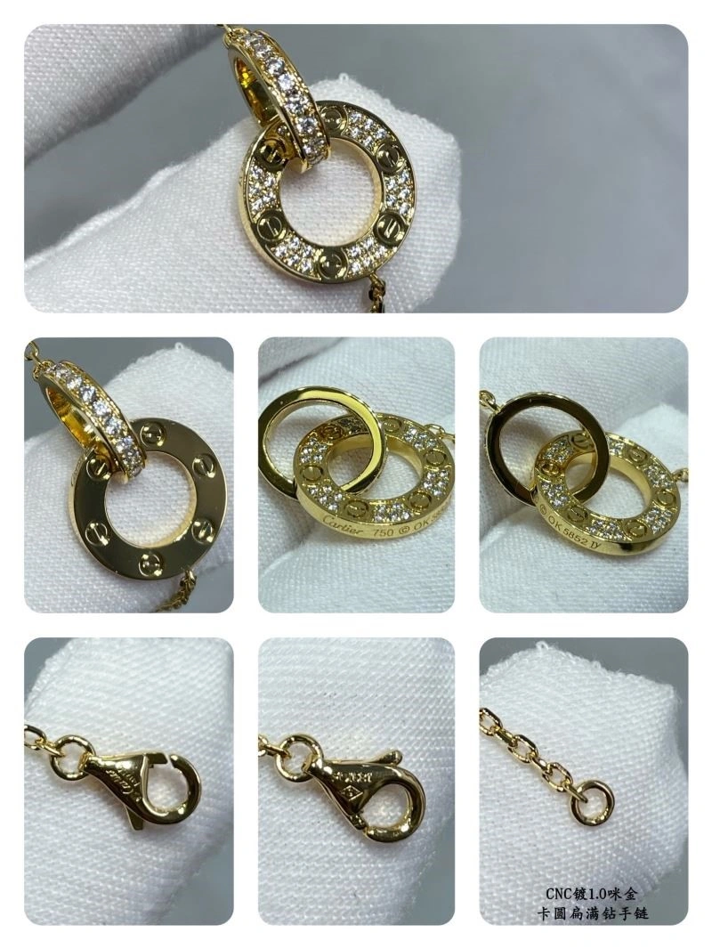 Brand-authenticated Cartier Bracelets